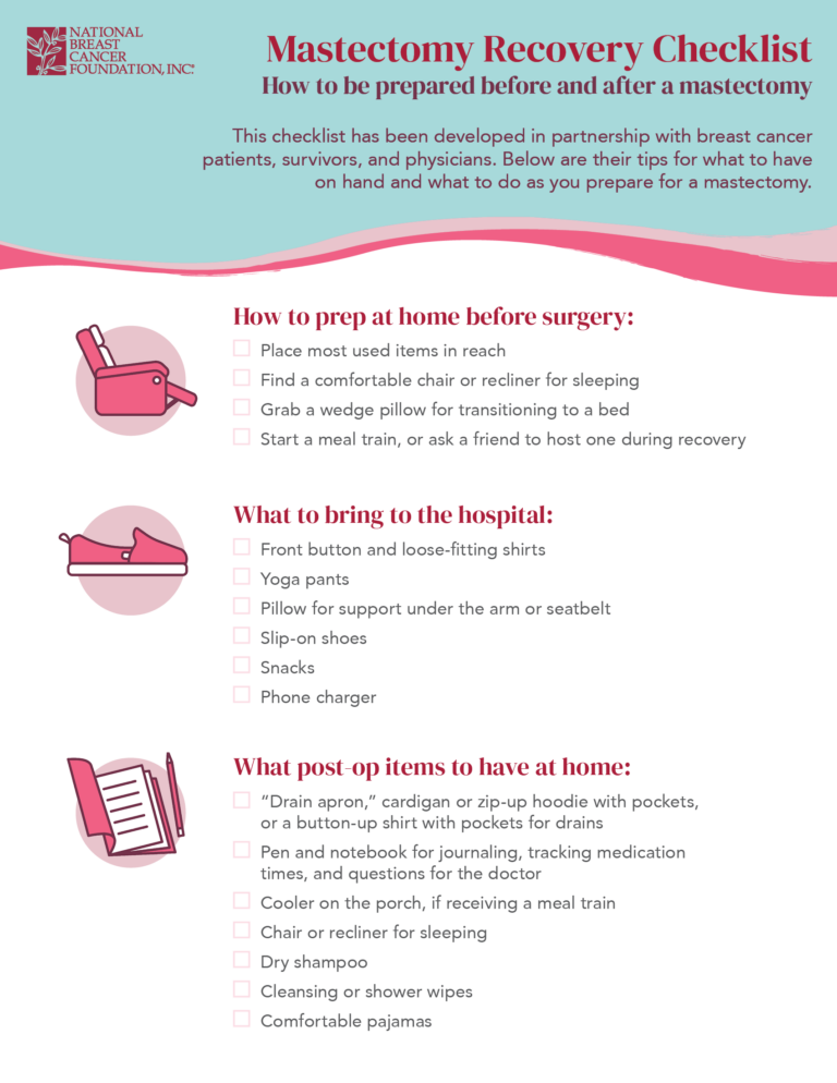 17 Must-Haves for Recovery after Mastectomy from Survivors