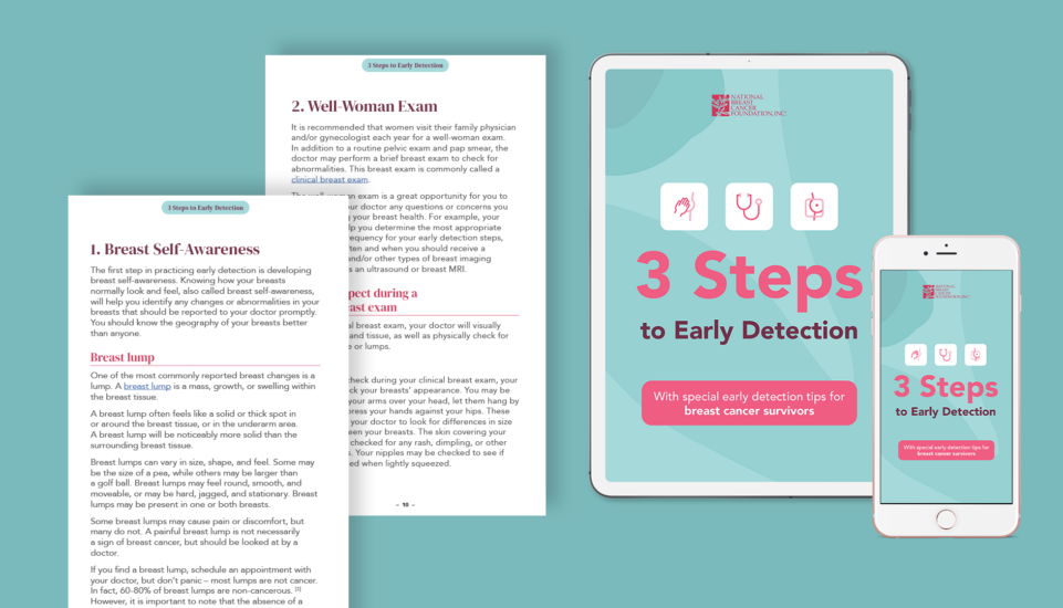 3 Steps to Early Detection - Breast Cancer Detection Guide