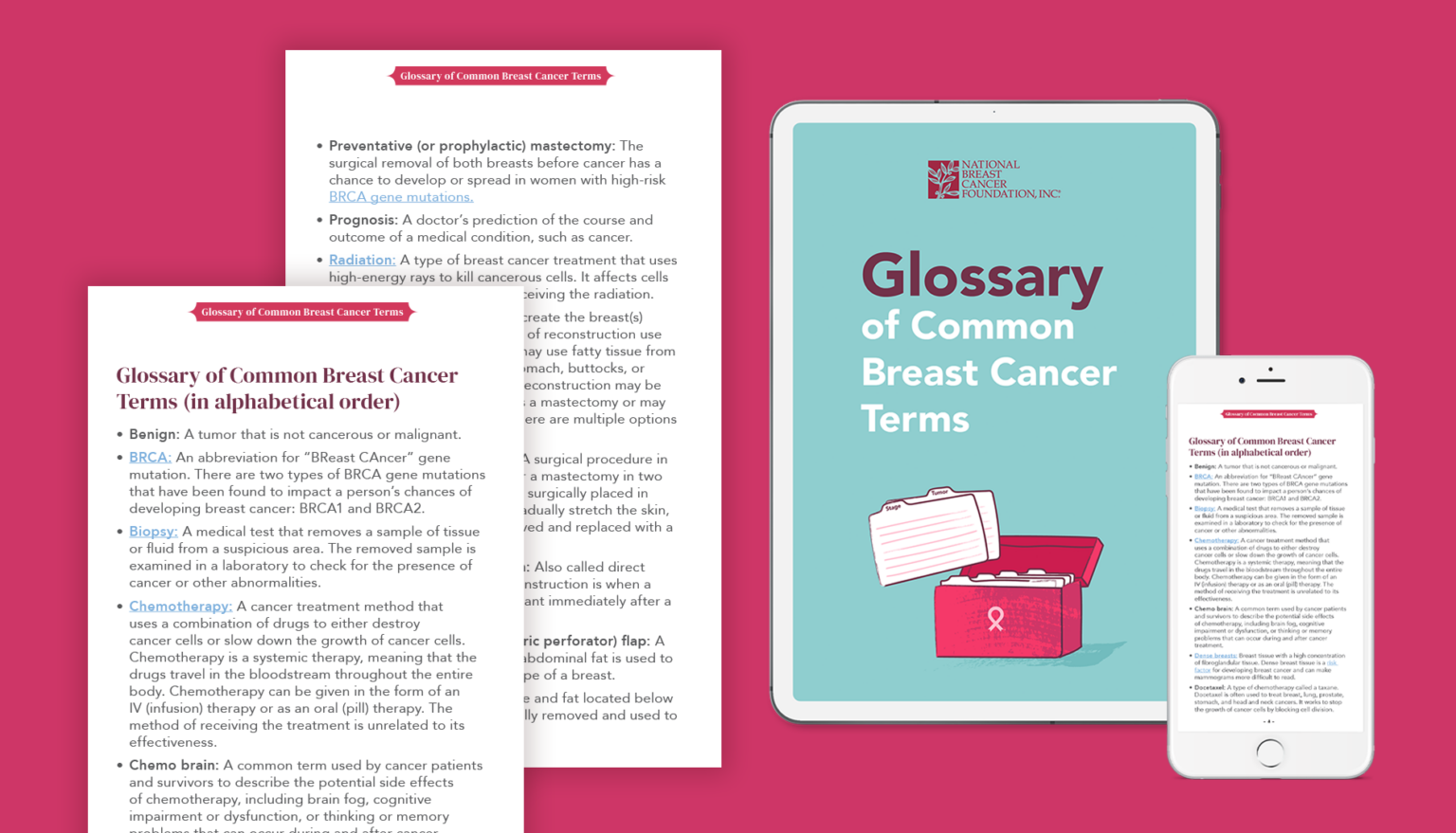 Breast Cancer Glossary - National Breast Cancer Foundation