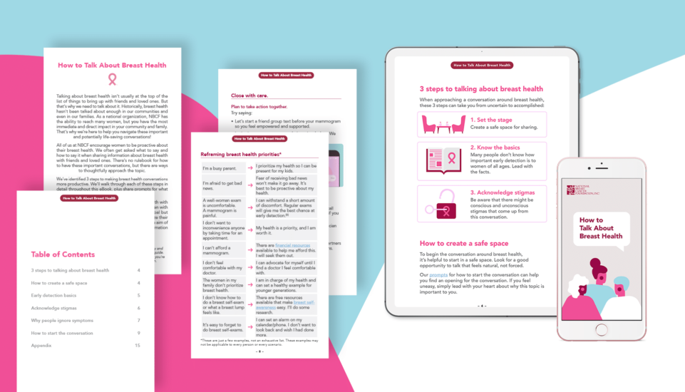 How to Talk About Breast Health - National Breast Cancer Foundation